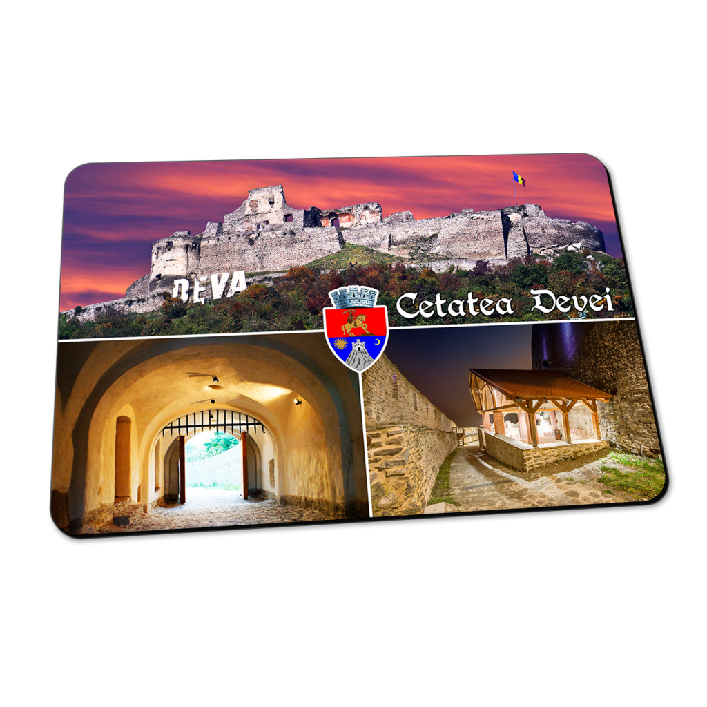 Magnet turistic Cetatea Devei, Romania - MT-010 - Gift Art