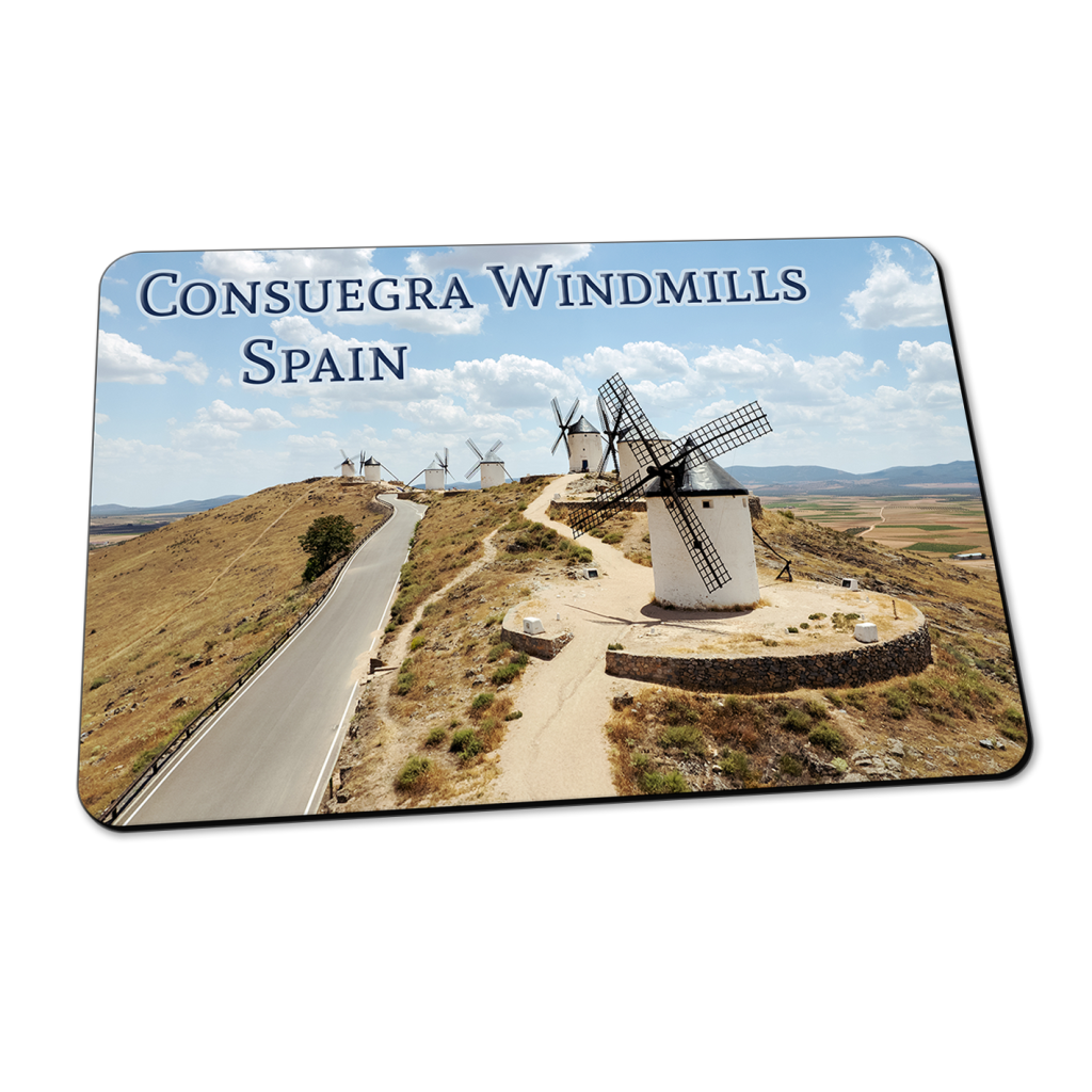 Magnet turistic Morile de vânt din Consuegra - MTS-123 - Gift Art